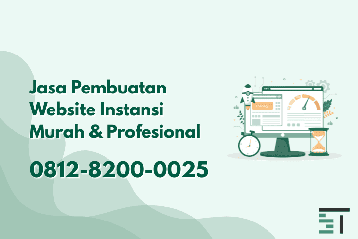 Jasa Pembuatan Website Instansi Murah Profesional